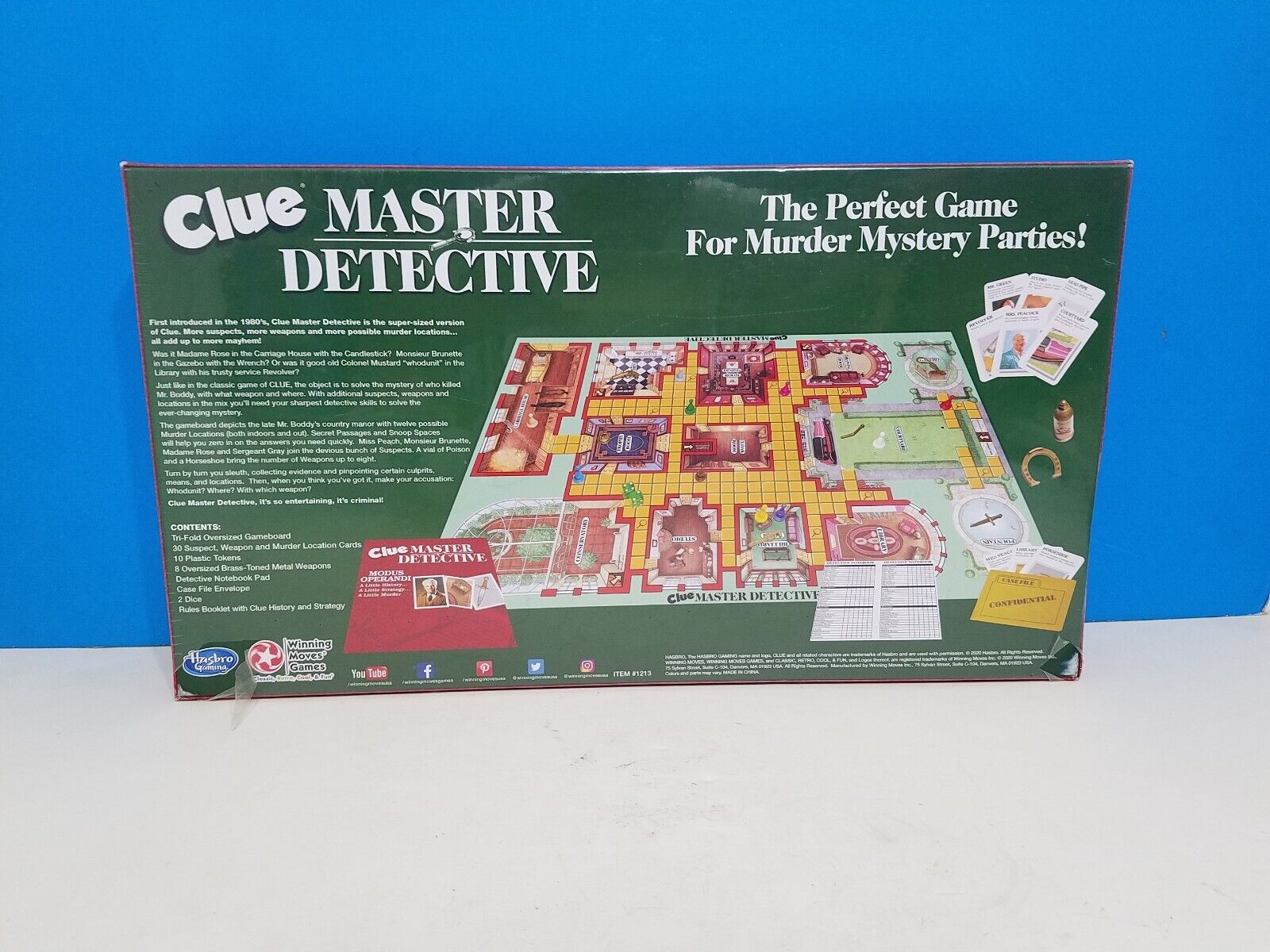 Clue Master Detective Board Game 2017 Version by Hasbro NEW SEALED | eBay