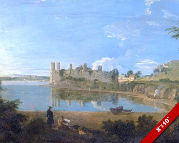 Caernarfon Castle Painting