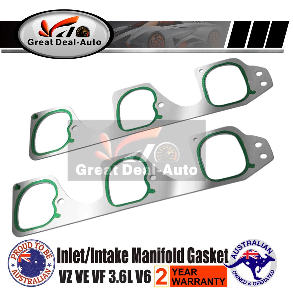 Inlet Intake Manifold Gasket For Holden Alloytec LEO Commodore VZ VE WL ...
