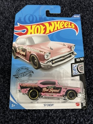 hot wheels 2020 57 Chevy pink rod squad | eBay Australia