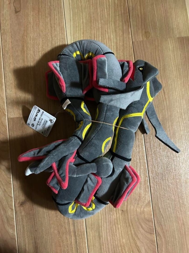 Pokemon Stuffed Toy Black Shiny Rayquaza Big Plush 13.7in 2023 Takara ...
