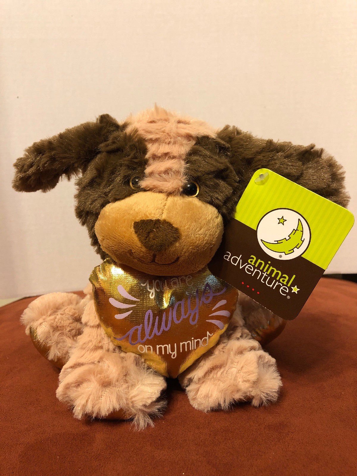Animal Adventure Stuffed Animal Puppy Dog Plush Caramel Tan Brown ...