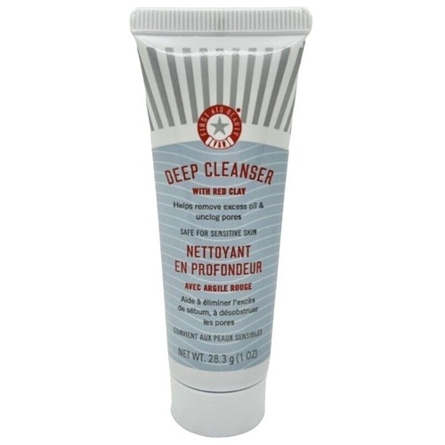 First Aid Beauty Deep Cleanser with Red Clay Purifying 1oz 28.3g ...