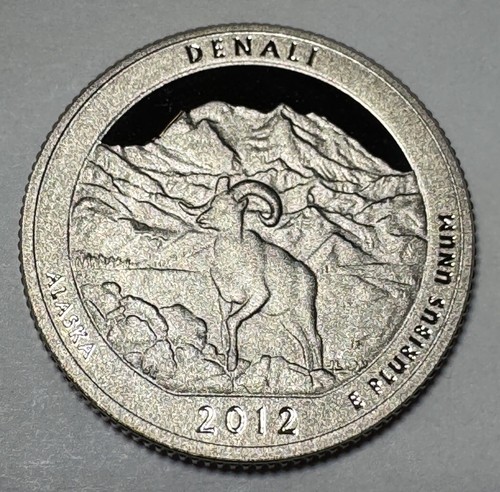 2012-S Alaska "Denali" Proof America the Beautiful Quarter 25cent Coin ...