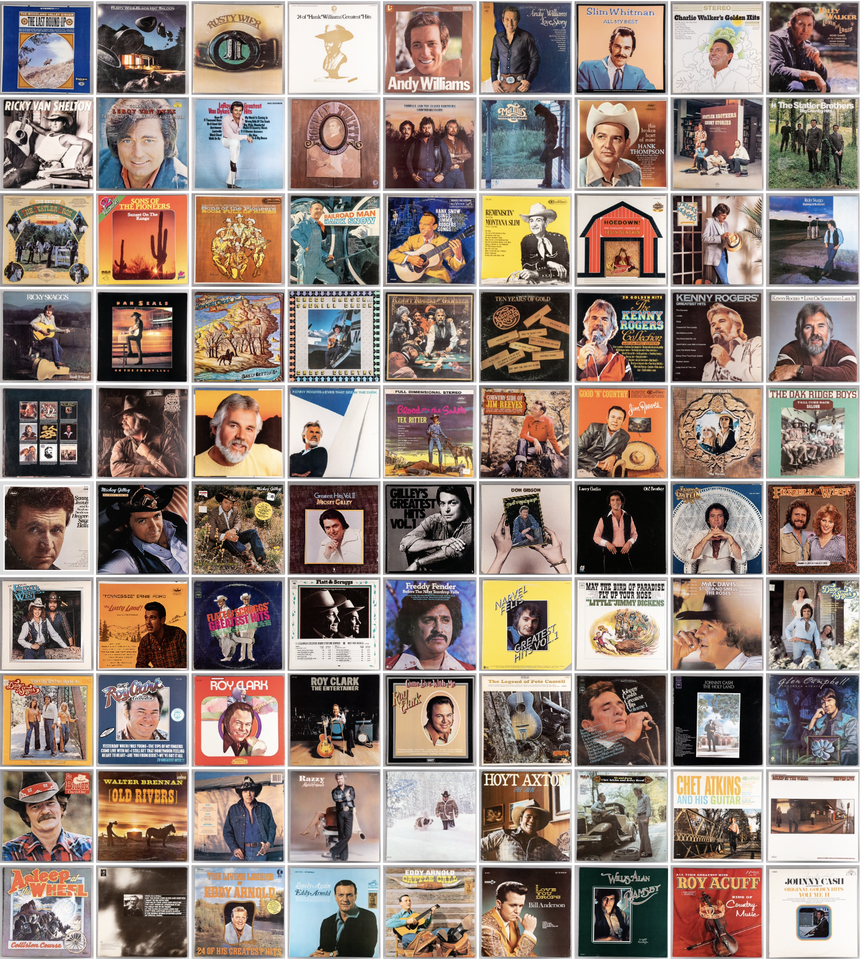 50s 60s 70s 80s CLASSIC COUNTRY & WESTERN Vintage Vinyl Records LPs ...