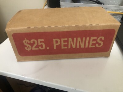 2008 P 50 Unopened Penny Rolls $25.00 Box Small Lincoln Cent ...