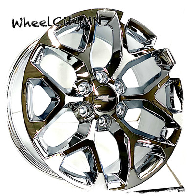22 inch Snowflake chrome OE replica wheels fits Chevy Express Van 1500 ...