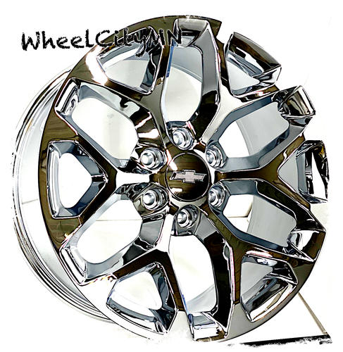 22 inch Snowflake chrome OE replica wheels fits Chevy Express Van 1500 ...