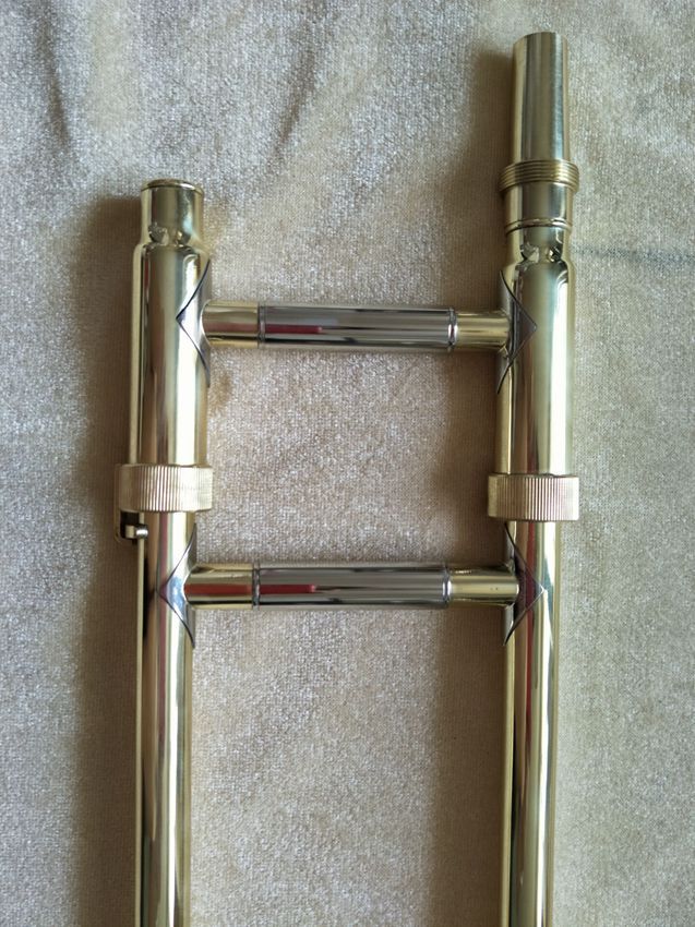 Trombone Tenor Bb/F key great technique sound Professional brass body ...