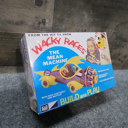 MPC Wacky Races The Mean Machine Snap Plastic Model Kit MPC935 1/25 ...