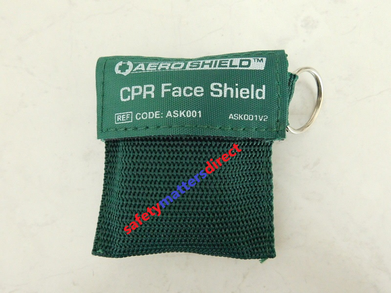 4 x CPR Resuscitation Mask Face Shield Resusi Face Mask Resus Shield w ...