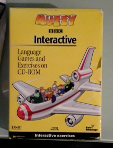 bbc muzzy interactive SPANISH language games and exercises on CD ROM pc ...