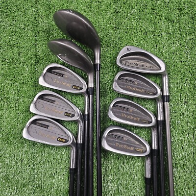 Wilson ProStaff OS Oversize Wood, Iron Set 3W, 5W, 4-PW Regular Flex ...