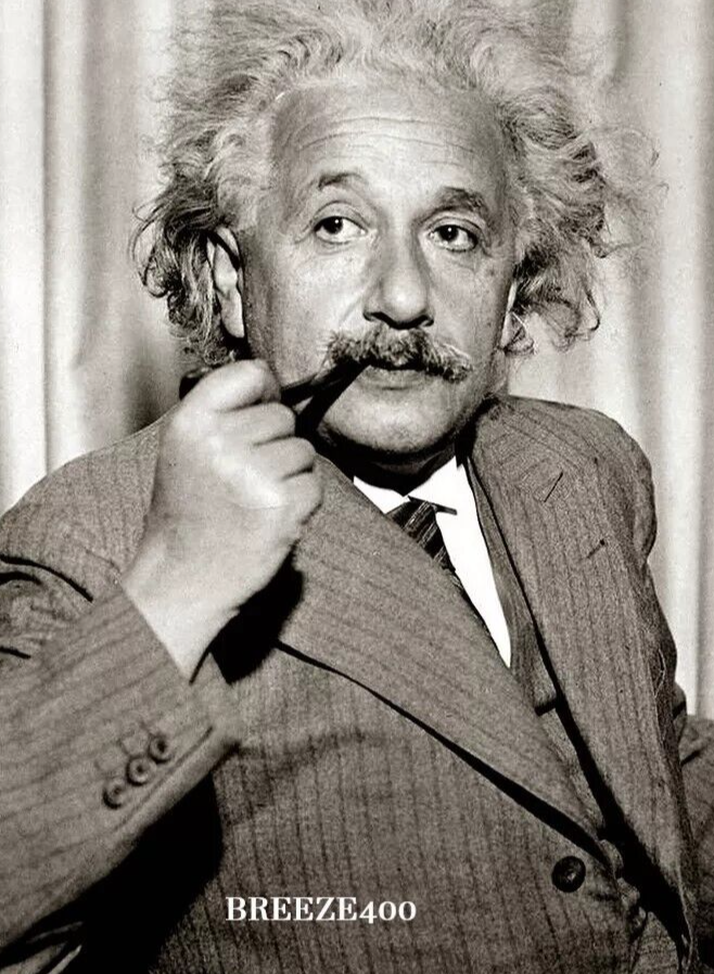 HISTORICAL FIGURE/PROFESSOR/SCIENTIST/1933 ALBERT EINSTEIN/4X6 B&W ...
