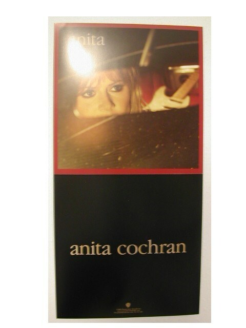 Anita Cochran Poster 2 sided Promo | eBay