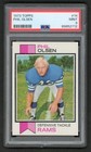 1973 Topps Football #14 Phil Olsen PSA 9 Los Angeles Ram Rookie RC Only ...