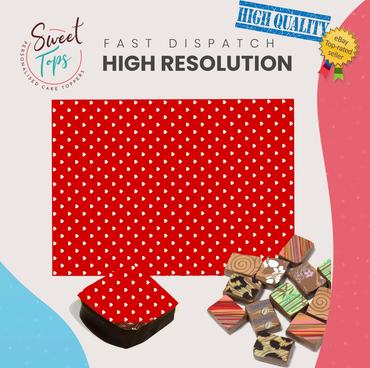 Chocolate Transfer Sheet Cake