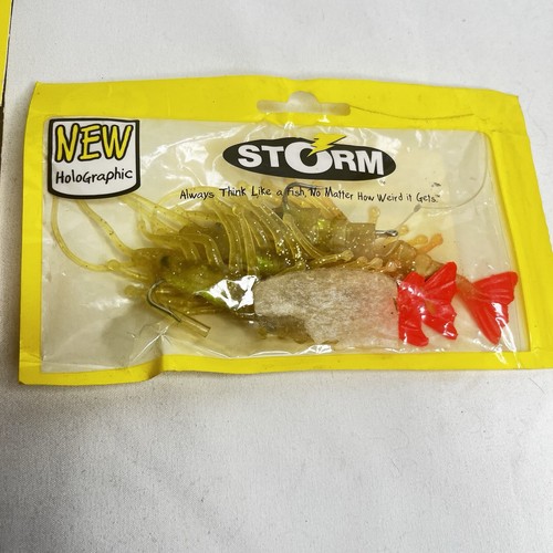 Storm WildEye Rattle Shrimp 4” 03 Fishing Lures (5-Pack) - Chartreuse ...