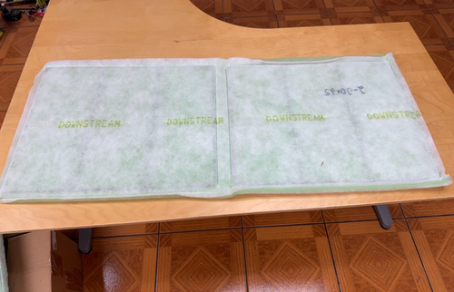 2 Pack 20" x 50" Tri-Dek 15/40 3 Ply Link Air Filter | eBay