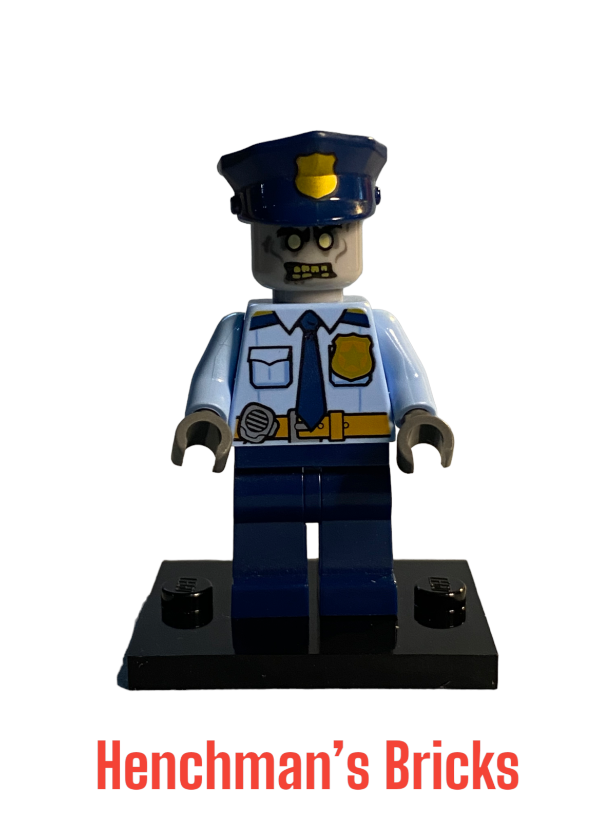 Lego Zombie Police Officer- custom figure made of 100% Genuine parts | eBay