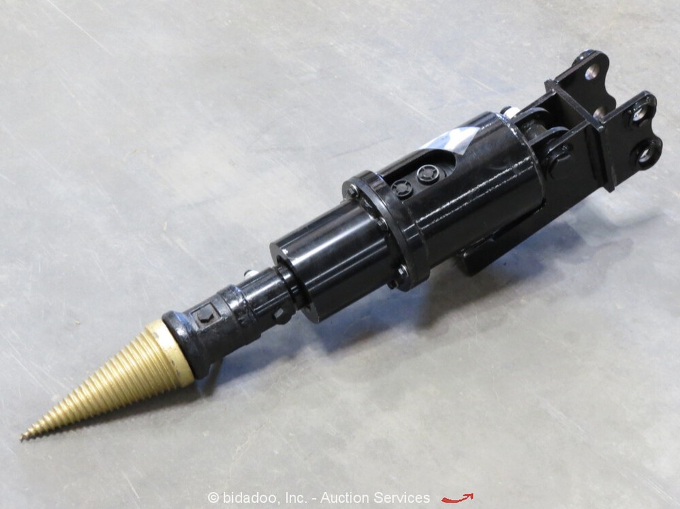 MIVA Hydraulic Log Splitter Cone Auger Mini Excavator Attachment ...