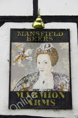 Photo 6x4 The sign of the Marmion Arms Haltham Fading and peeling ...