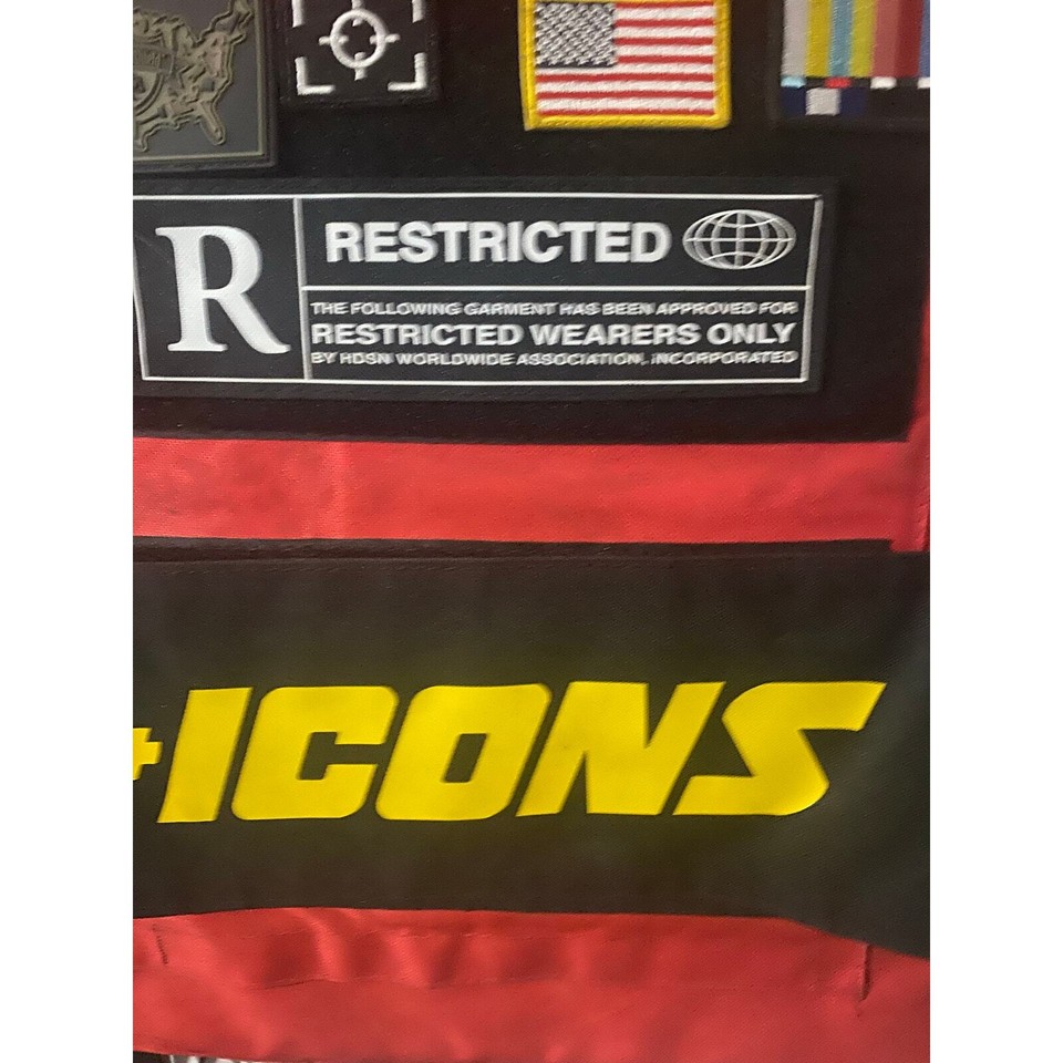 Hudson Outerwear ICONS Red Bulletproof *STYLE* Vest | eBay