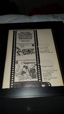 The Standells/Band Without A Name Rare Original Promo Poster Ad Framed ...