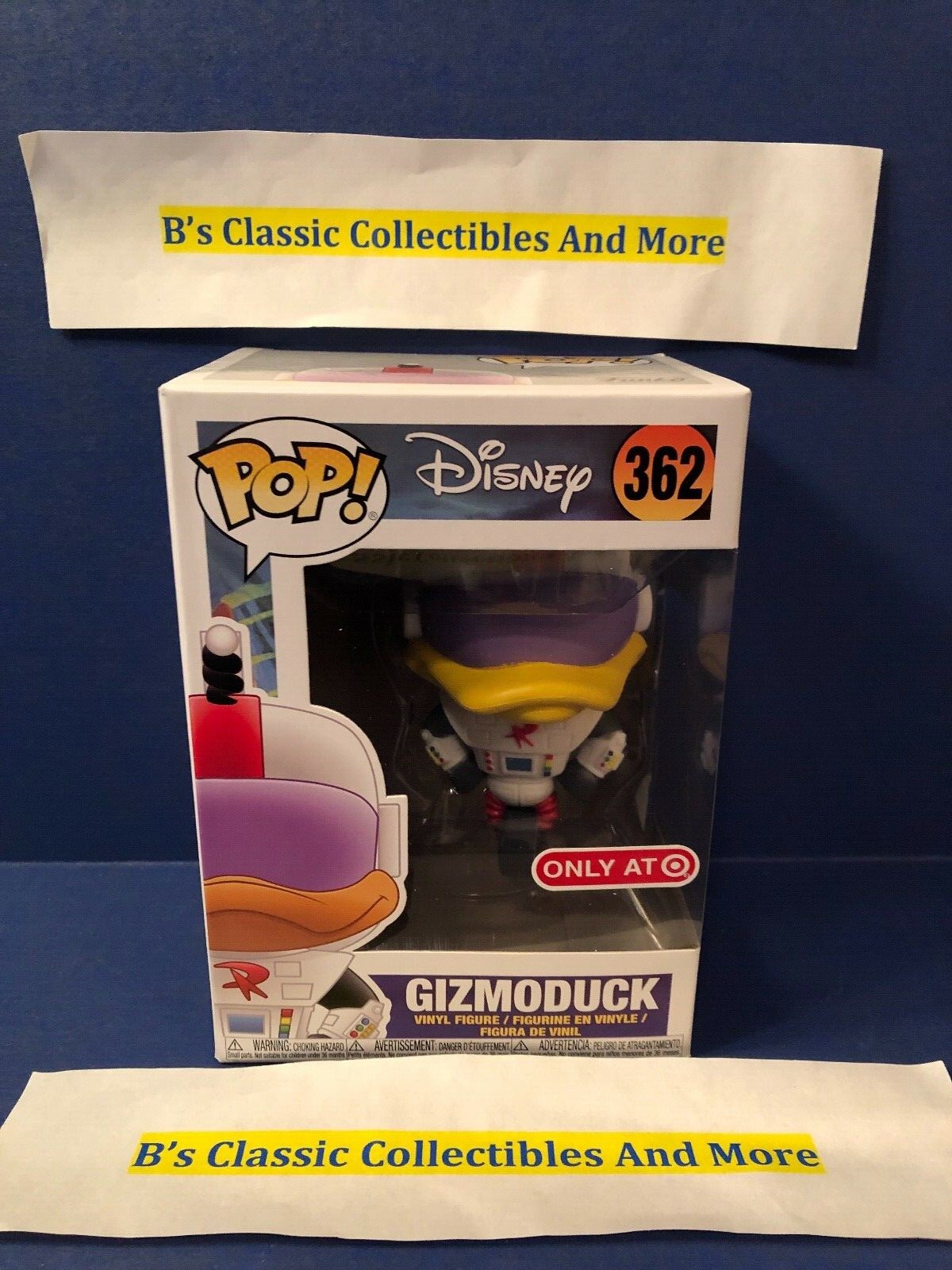 Gizmoduck POP Figure #362 Duck Tales Disney Funko Target Exclusive New ...