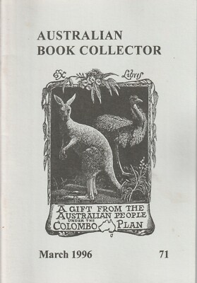 AUSTRALIAN BOOK COLLECTOR MAGAZINE , # 71 , MARCH 1996 | eBay Australia