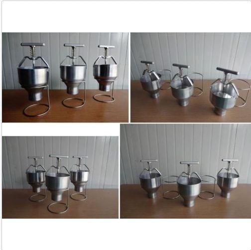 Manual Donut Depositor Medu Vada Dropper Plunger Dough Batter Dispenser ...