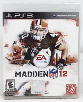 Madden NFL 12 (Sony PlayStation 3, PS3, 2011) - New Sealed - See desc ...