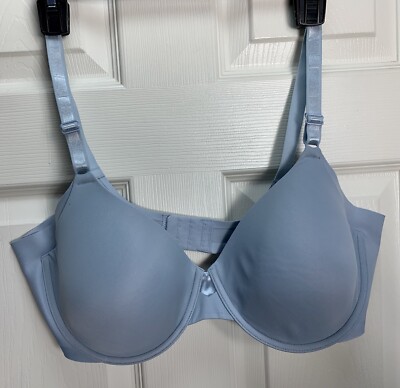 Olga 40C GB0561A/GB0561C Lt Blue Soft Back Smooth Underwire Full ...