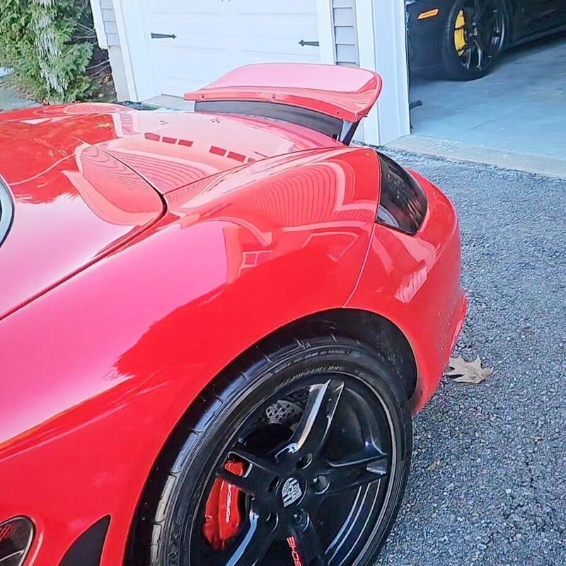Fit For Porsche 2006-2012 Boxster 987 Rear Wing Trunk Spoiler | eBay
