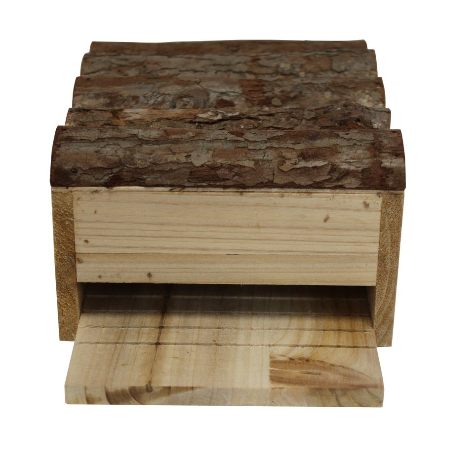 Medium Bat Box - Wooden Bat House for Natural Bat Roosting and Eco ...