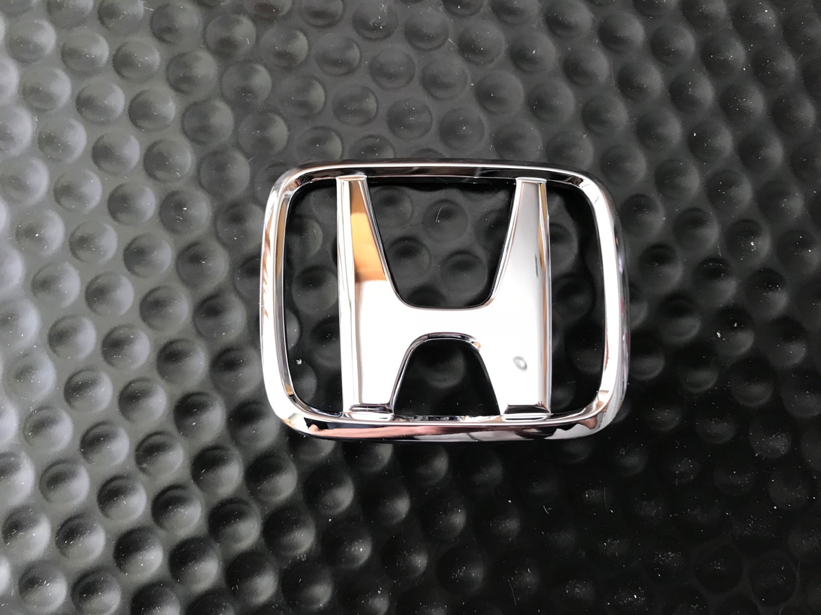 GENUINE OEM HONDA 1993-1997 DEL SOL FRONT HOOD CHROME H BADGE EMBLEM ...