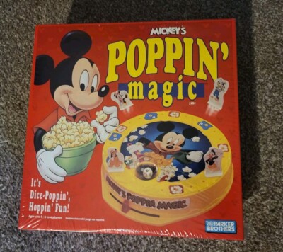 Parker Brothers MICKEY'S POPPIN' MAGIC Game 1991 Disney Brand New Old ...