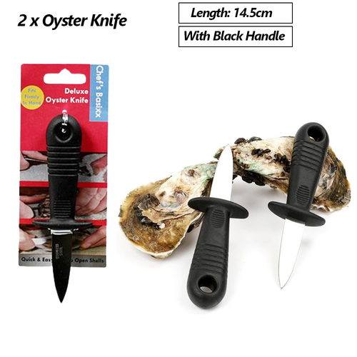 2pcs Oyster Shucking Knife Clam Shellfish Seafood Opener Shucker Opener ...