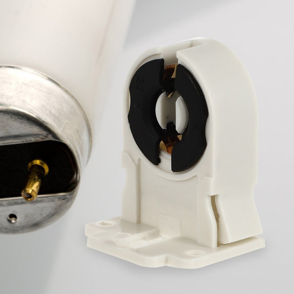 10 Pcs Led Tube Light Socket Fluorescent Lamp Holder Bracket | eBay UK