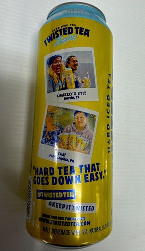 Twisted Tea 24oz Can with Jim and Buzzey from Salem, MA | eBay