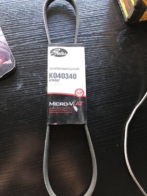 Serpentine Belt-Premium OE Micro-V Belt Gates K040340... | eBay