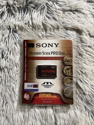 Sony 256MB Memory Stick Pro Duo High Speed MSX-M256N New | eBay