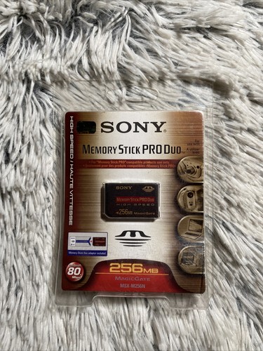 Sony 256MB Memory Stick Pro Duo High Speed MSX-M256N 27242647121| eBay