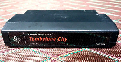 TI 99 TEXAS INSTRUMENTS CARTRIDGE - PHM 3052 TOMBSTONE CITY | eBay