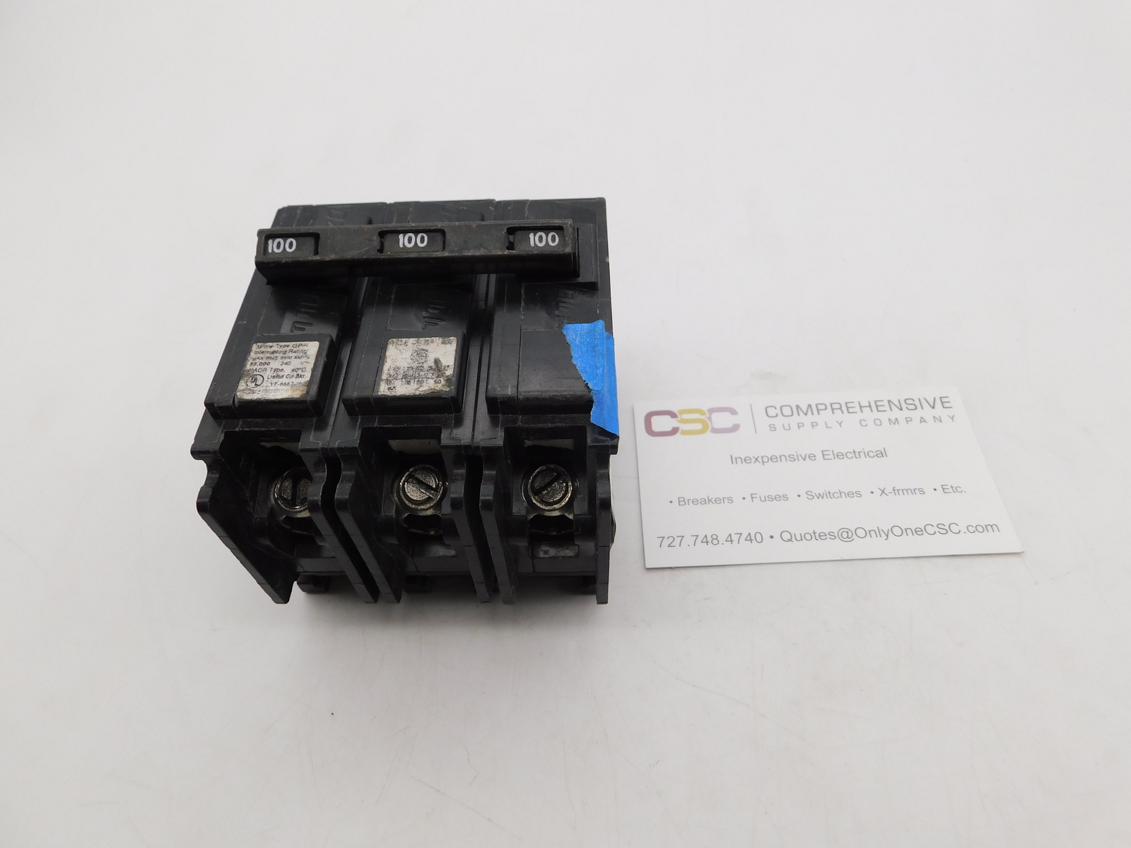 Q3100H - SIEMENS 100A AMP 3P POLE 22kA@240V PLUG ON CIRCUIT BREAKER - U ...