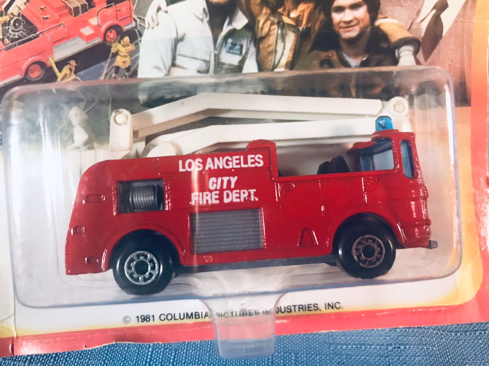 Vintage 1981 Lesney Matchbox Code Red Die Cast Fire Dept Snorkel on card | eBay