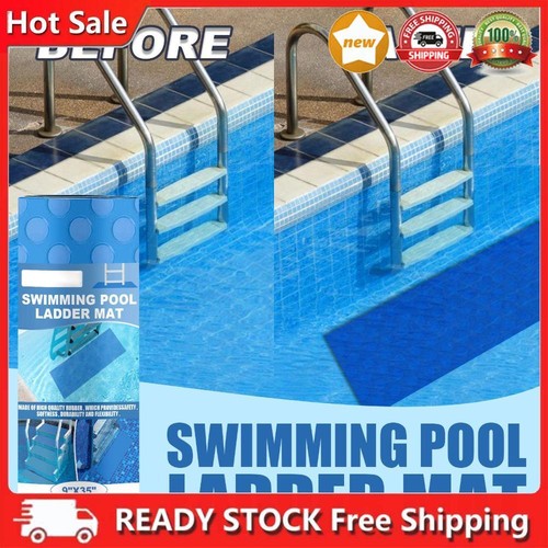 Pool Step Pad Non-Slip Pool Step Mat 34.6x8.6 In for Above Ground ...