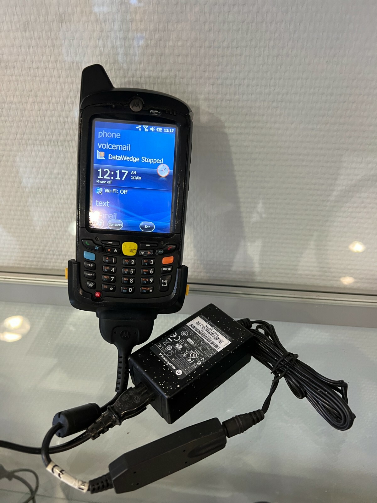 Motorola MC67NA Barcode Scanner + Ladegerät für 220/230 V | eBay