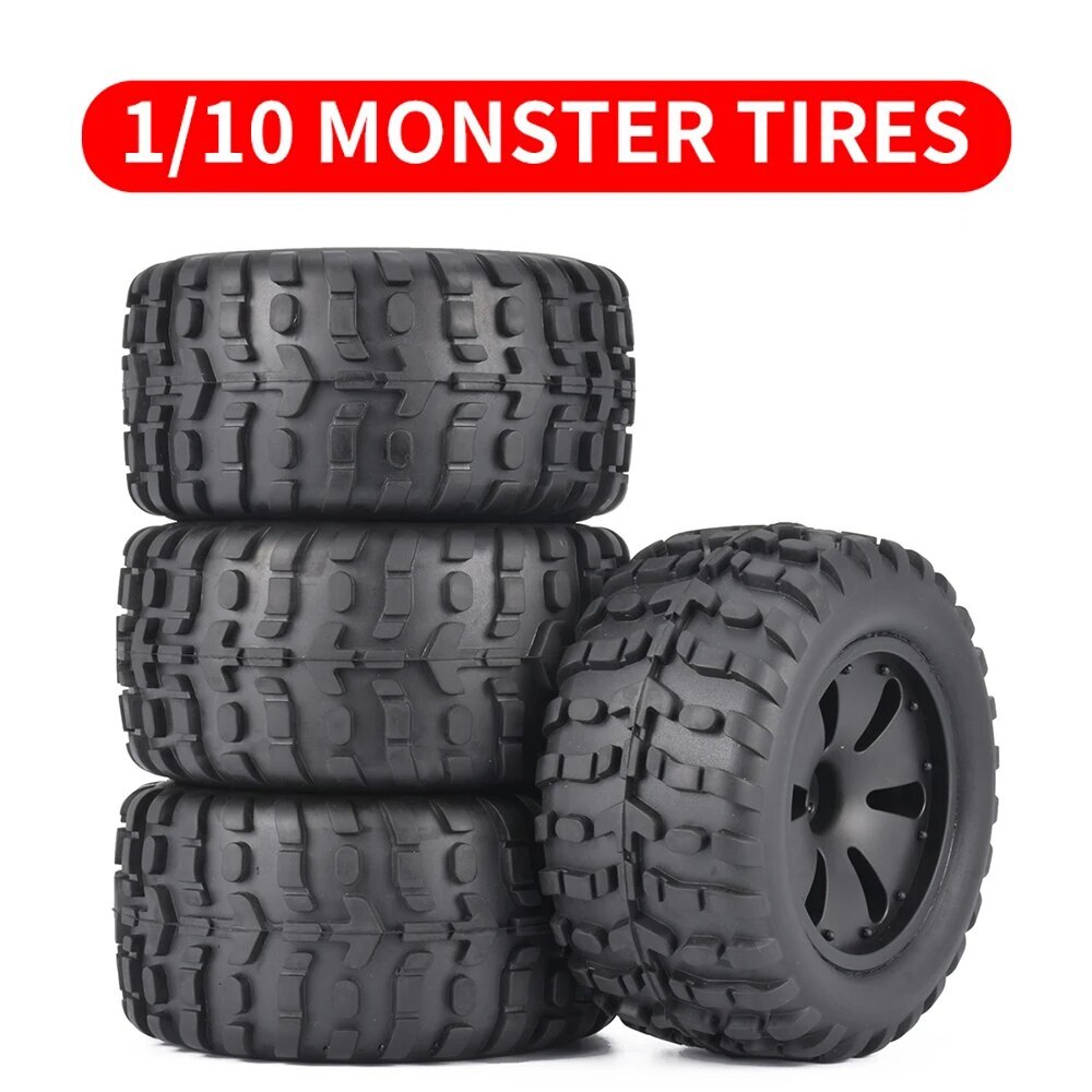 Remote Control Model Car Tires For 1/10 Short-Course Truck Tires ...