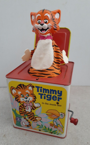 Timmy Tiger Music Box Matty Mattel Vintage 60's | eBay